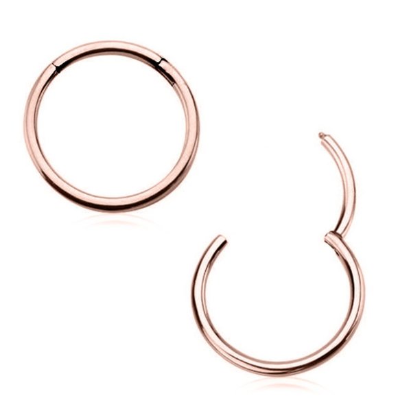 Jewelry | Seamless Rose Gold Plated Clicker Brand New | Poshmark